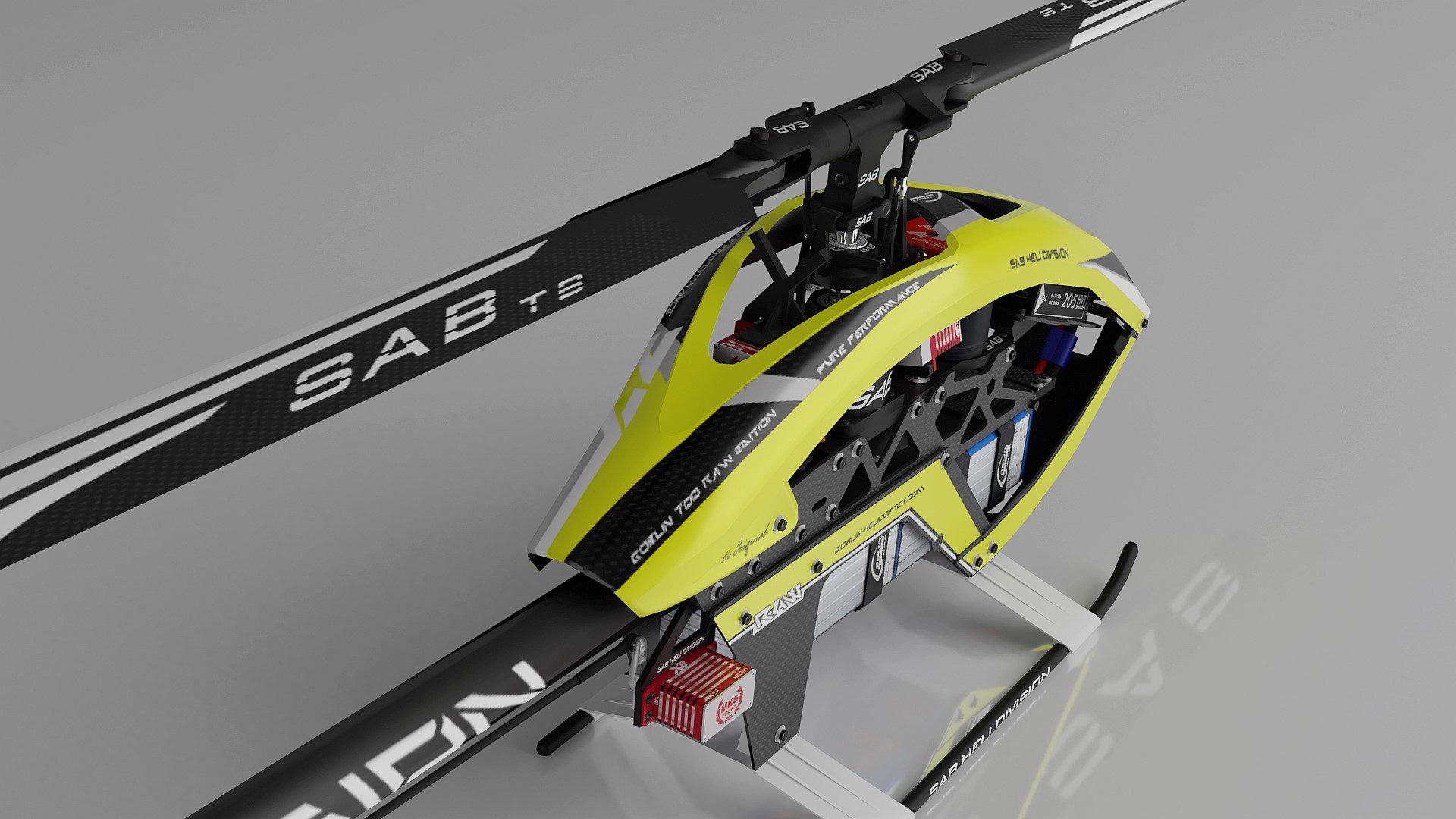 Goblin 700 RAW – Professional R/C Flight Simulation